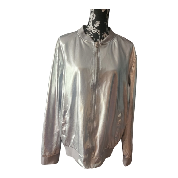 Jogal Style | Jackets & Coats | Retro Silver Jacket | Poshmark